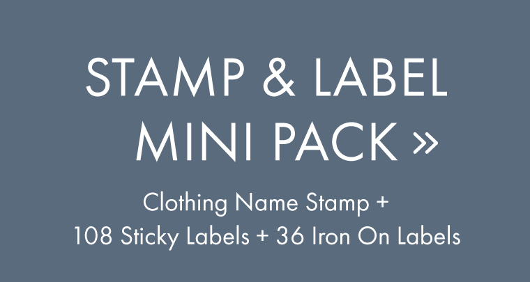 Tinyme Clothing Name Stamps | Clothing Stamp | Custom Name Stamp ...
